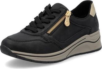 Rieker Baskets basses pour femme N9501, Noir 00., 40 EU Large