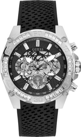 Guess Montre Trophy - Homme - Accessoires - Noir - Taille: ONE Size