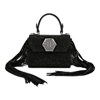 Philipp Plein Superheroine Small Handle Bag - - Bags - Damen - Schwarzk - ONE SIZE