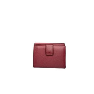 Ferragamo Portefeuille en cuir doccasion - Femme - Pre-owned - Rouge - Taille: ONE Size