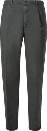 Incotex Homme, Pantalons, Noir, Taille: W36 Pantalon en coton ajust&eacute;
