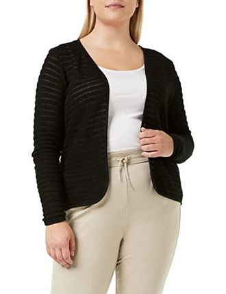 Only Onlcrystal Ls Cardigan Noos Gilet, Noir (Black), 42 (Taille Fabricant: X-Large) Femme