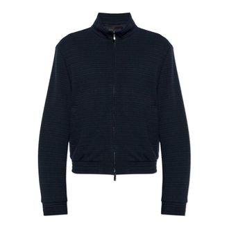 Emporio Armani Rollkragen-Sweatshirt - - Sweatshirts & Hoodies - Herren - Blau - 2XL