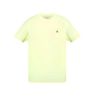 Vivienne Westwood Classic Multicolour Orb T-Shirt - - Tops - Herren - Gelb - M