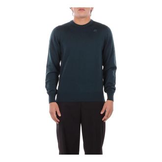 K-Way Sebastien Sweater - - Knitwear - Herren - Gr&uuml;n - M