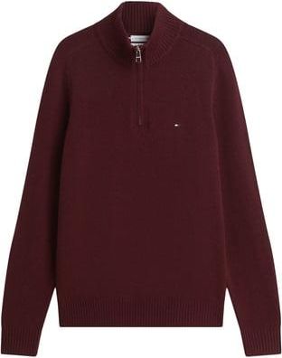Tommy Hilfiger Pull &agrave; col zipp&eacute; en laine