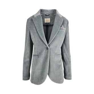 Circolo 1901 Femme, Vestes, Bleu, Taille: 40 FR Circolo 1901 Vestes Clear Blue