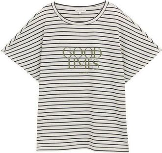 Tom Tailor T-Shirt T-Shirt T-Shirt mit Streifenmuster