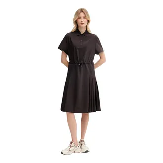 Lacoste Femme, Robes, Brun, Taille: 38 FR Midi Robes