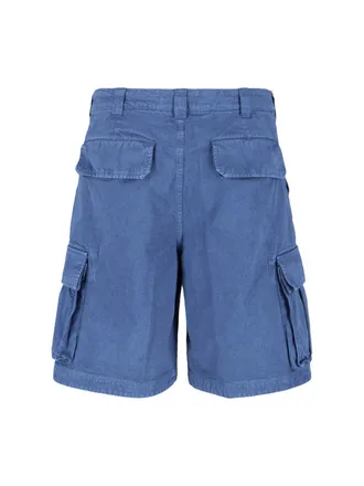 ERL Mens Trousers Blue Cotton