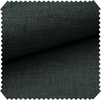 Novely LUSO - Fein Gewebter Polsterstoff - Melierter Bezugsstoff - Robuster Möbelstoff - Pflegeleichte Meterware 1lfm | Farbe: 08 Schwarz-Olive