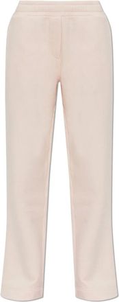 Dolce & Gabbana Femme, Pantalons, Rose, Taille: 38 FR Pantalon de jogging en jersey avec broderie logo