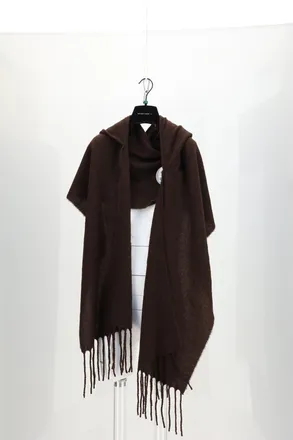 Destin Opus Capp Hooded Scarf - Brown
