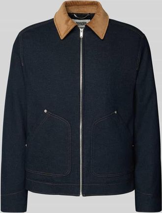 Drykorn Jeansjacke mit Umlegekragen und Reißverschluss Modell RIKALO
