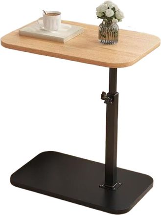 Generico Fernsehtisch in C-Form, um 360 Grad drehbar, klein, f&uuml;r Sofa, Laptop f&uuml;r Wohnzimmer, Schlafzimmer, Arbeitszimmer und ESP