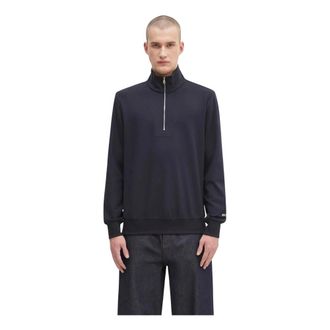Paul Smith Sweatshirt mit halbem Rei&szlig;verschluss - - Sweatshirts & Hoodies - Herren - Blau - L