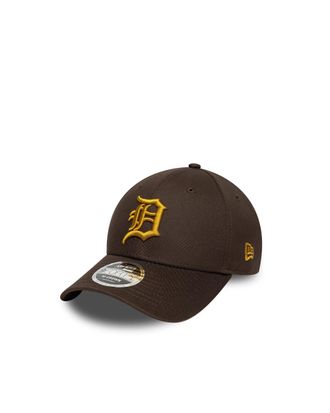 New Era Unisex Cap 9forty M-Crown Dark Brown Cotton Hat
