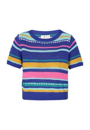 Izia Pullover Frauen blau mehrfarbig