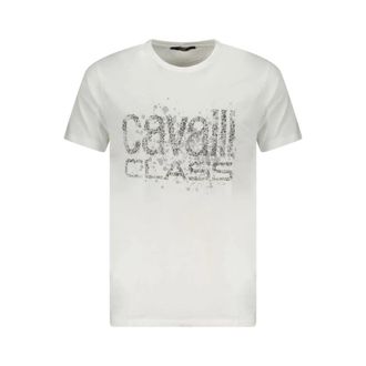Cavalli T-Shirt mit Rundhalsausschnitt - - Tops - Herren - Wei&szlig; - L
