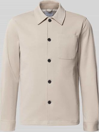 Lindbergh Slim Fit Hemdjacke mit Viskose-Anteil