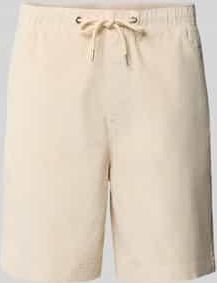 Selected Regular Fit Sweatshorts aus Baumwoll-Mix