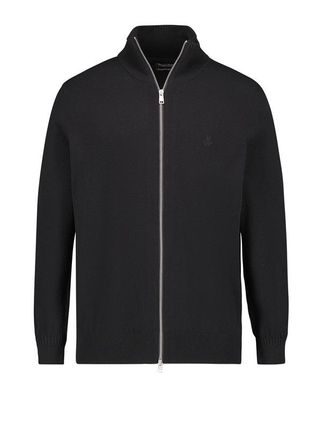 Marc O'Polo Herren Cardigan schwarz unifarben