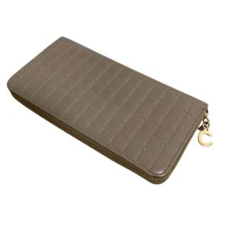 Celine Portefeuille en tissu Pre-owned - Femme - Pre-owned - Beige - Taille: ONE Size