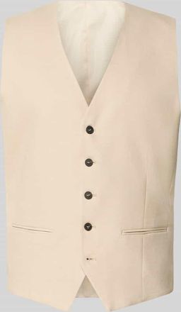 Selected Slim Fit Anzugweste mit Woll-Anteil Modell NEIL