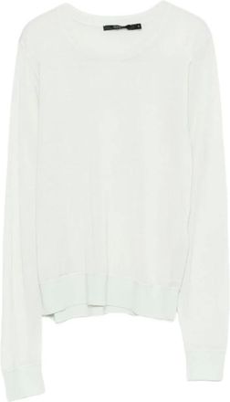 Seventy Femme, Pulls, Vert, Taille: 44 FR T-shirt &agrave; Manches Longues et Col Rond