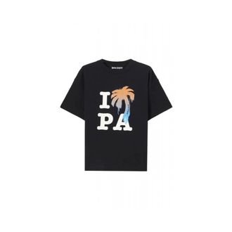 Palm Angels Palm Angels - Tops > T-Shirts - - Tops - Herren - Schwarzk - M