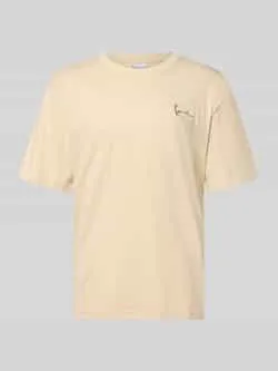 Karl Kani Relaxed Fit T-Shirt mit Logo-Stitching