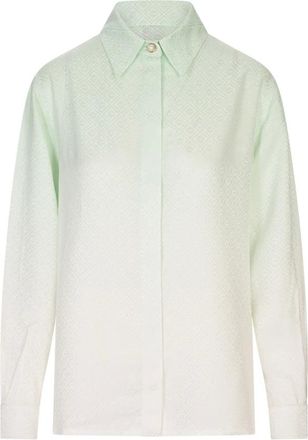 Casablanca Femme, Blouses et Chemises, Vert, Taille: 38 FR Casablanca Chemises Green