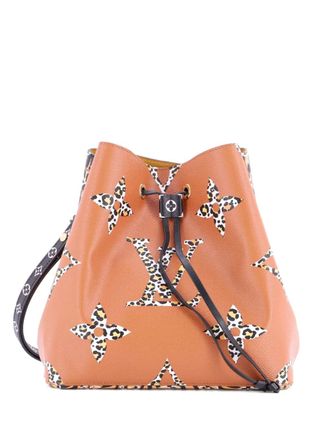 Louis Vuitton NeoNoe Handbag Limited Edition Jungle Monogram Giant bucket bag - Marron