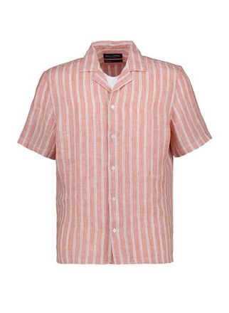 Marc O'Polo Herren Kurzarmhemd orange