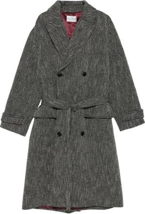 Dr&ocirc;le de Monsieur Manteau crois&eacute; - Homme - Manteaux - Gris - Taille: M