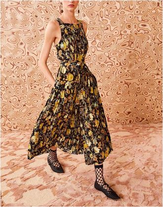 Ulla Johnson Robe Annabeth Soie Ulla Johnson