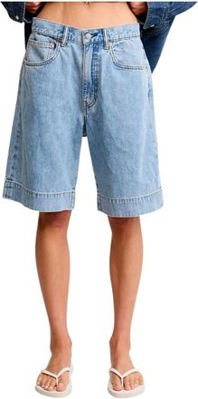 Denimist Femme, Shorts, Bleu, Taille: W27 Keaton Relaxed Short