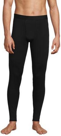 Lands End Thermaskin Lange Unterhose, Heat Edition, Herren, Gr&ouml;&szlig;e:56-58 regular, Schwarz, Elasthan/Polyester-Mischung, by Lands End