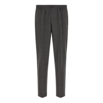 Cellar Door Ciak Tapered Cropped Pants - - Trousers - Herren - Grau - L