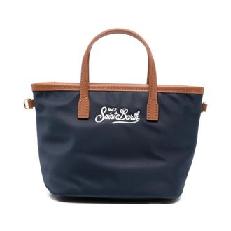 MC2 Saint Barth Femme, Sacs, Bleu, Taille: ONE Size City Bag Mini Nylon