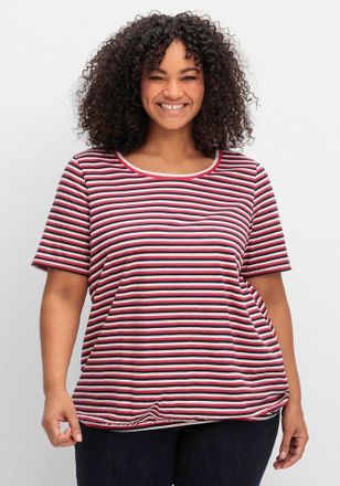 Sheego T-Shirt Rundhalsshirt