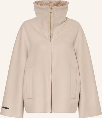 Manzoni24 Manzoni 24 Jacke Mit Cashmere beige