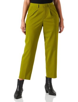 Jack & Jones JACK & JONES Damen Jxchloe Regular Hw Pant Noos Chinohose, Woodbine, 29W / 32L EU