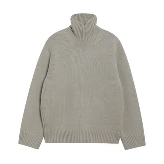 Toteme Oversized Rollkragenpullover - - Knitwear - Damen - Gr&uuml;n - S