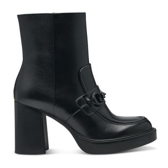 Tamaris Elegante Stiefeletten mit Absatz f&uuml;r Damen - - Shoes - Damen - Schwarzk - 41 EU