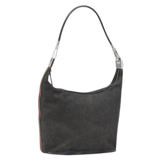 Gucci Pre-owned Canvas Schultertasche - - Pre-owned - Damen - Schwarzk - ONE SIZE