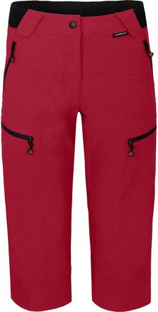 Bergson PORI Capri | Damen 3/4 Wanderhose, robust, elastisch, Chili Pepper [129], 40 - Damen