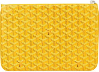 Goyard Crossbody Bags - Goyard Yellow Goyardine Senat MM Clutch - Gr. unisize - in Bunt - für Damen