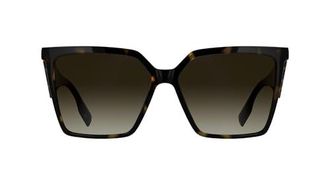Karl Lagerfeld KL6207S Sunglasses, Dark Tortoise, 57/14/140 Womens