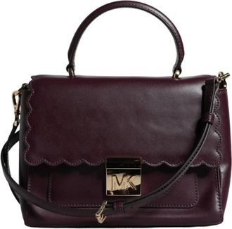 Michael Kors Femme, Sacs, Violet, Taille: ONE Size Mindy Satchel Bag